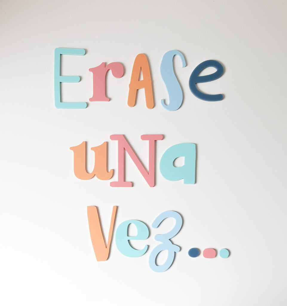 Frase ÉRASE UNA VEZ – Pistacho y Avellana